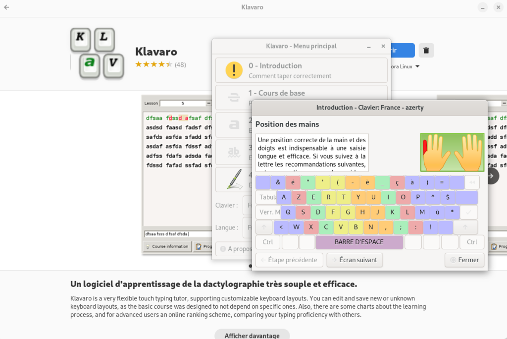 Klavaro : apprendre gratuitement à taper au clavier - Alternatives ...